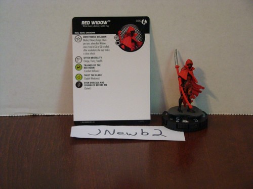 HeroClix Marvel Avengers Forever Rare 036 Red Widow | eBay