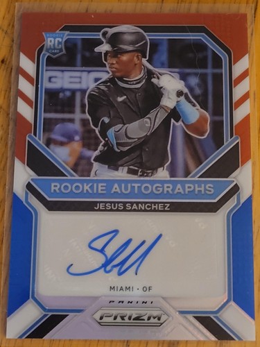 2021 Panini Prizm Red, White And Blue Prizm Rookie Autograph Jesus ...