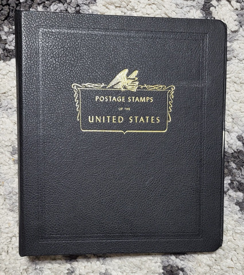 Old 1893-1936 US Postage Stamps Errors Offset Stamp Collection Book ...