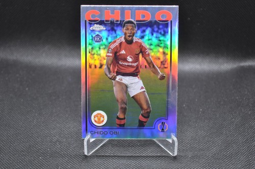 Chido Obi 2024-25 Topps Chrome UCC #14 RC Refractor | eBay