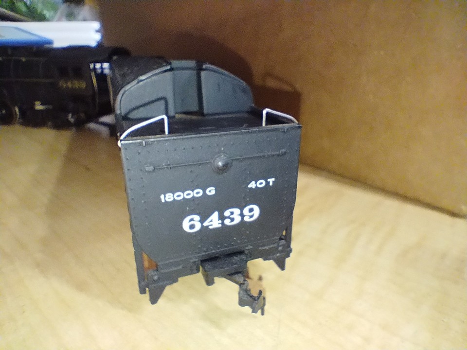 HO SCALE BACHMANN PENNSYLVANIA TEXAS CHUGGER 2-10-4 RUNS OK LIGHT WORKS ...