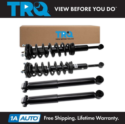 TRQ Front Complete Struts & Rear Shocks Kit Fits 2008-2022 Toyota ...