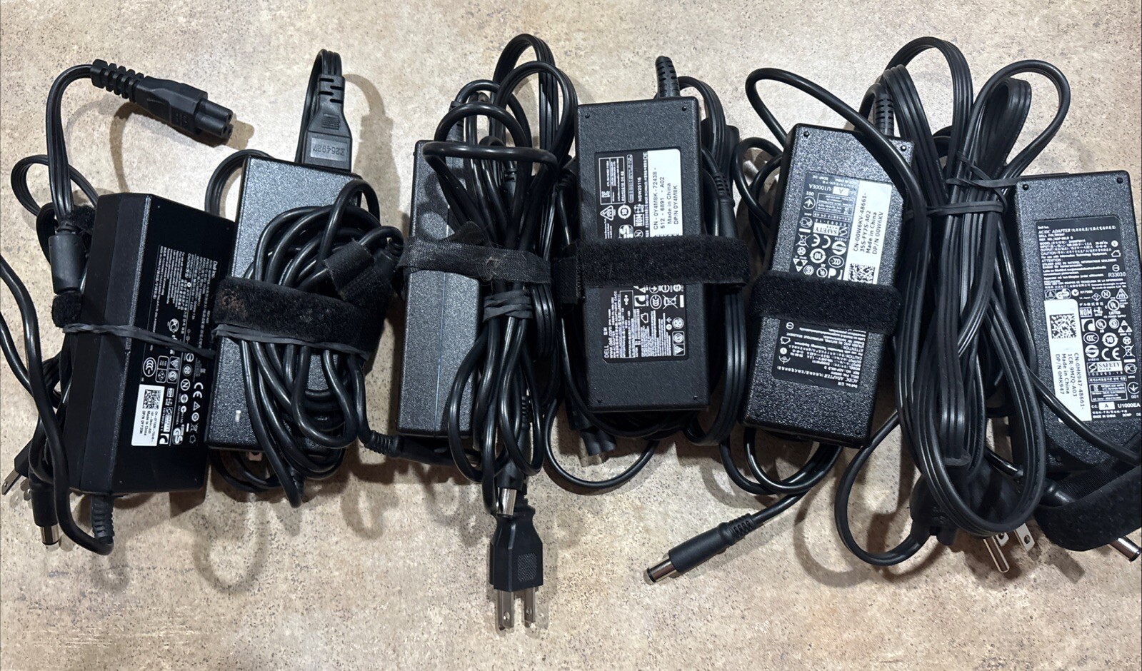 Lot of 6 Dell OEM DA90PM111 90W 19.5V 4.62A Laptop AC Power Adapter | eBay