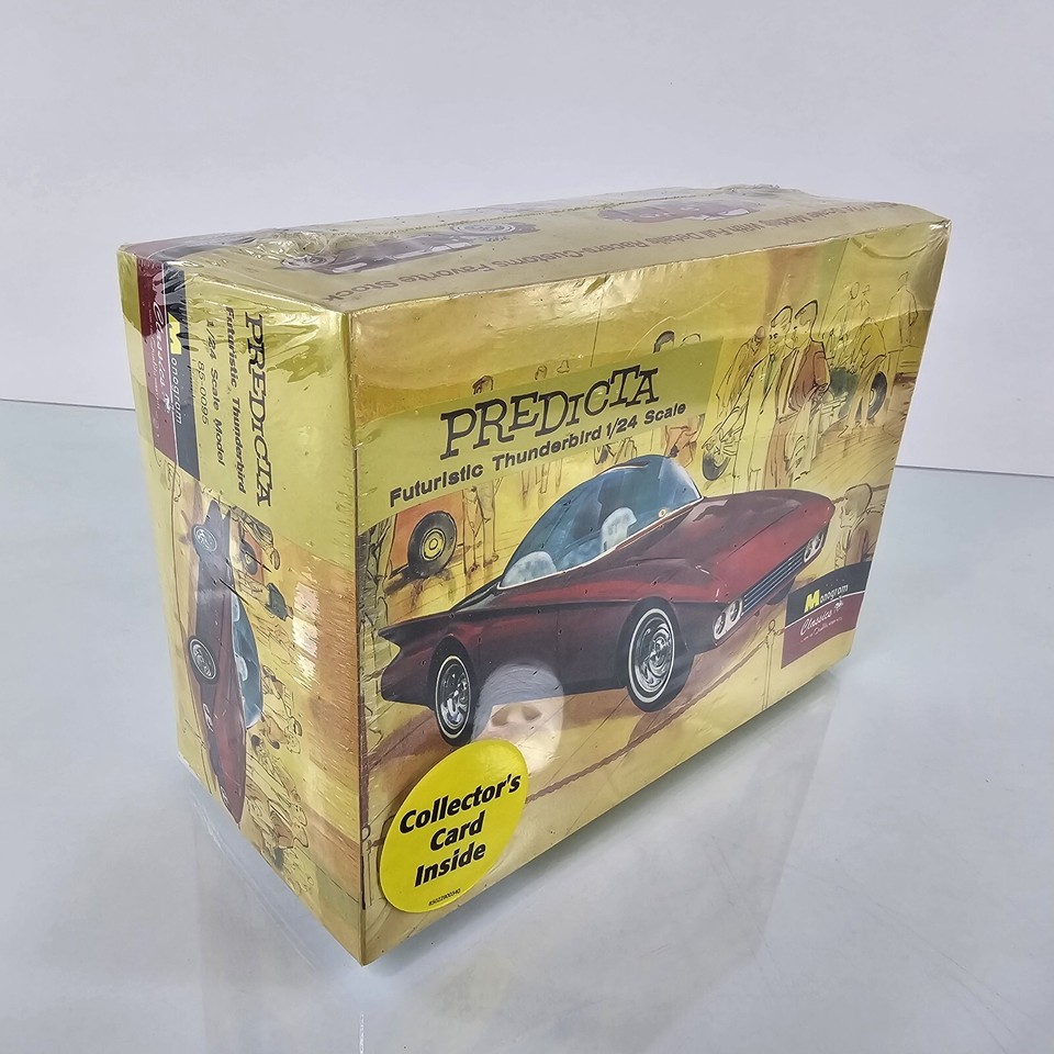 Monogram Predicta Futuristic Thunderbird 1/24 Model Kit Classics 85 ...