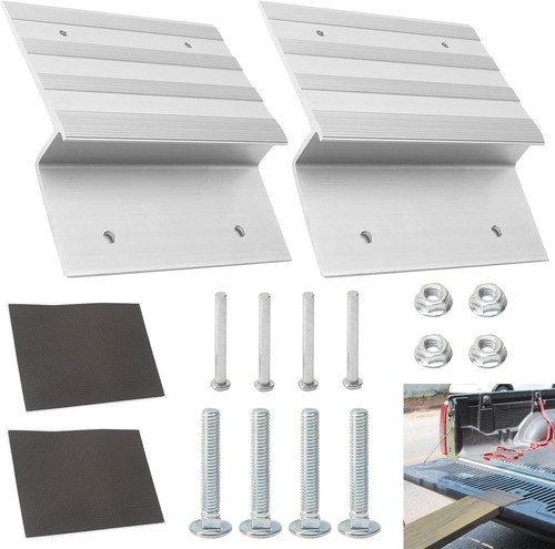 2-Set Tooling Truck and Trailer Loading Ramp Kit, 8 Inch Aluminum Ramp ...