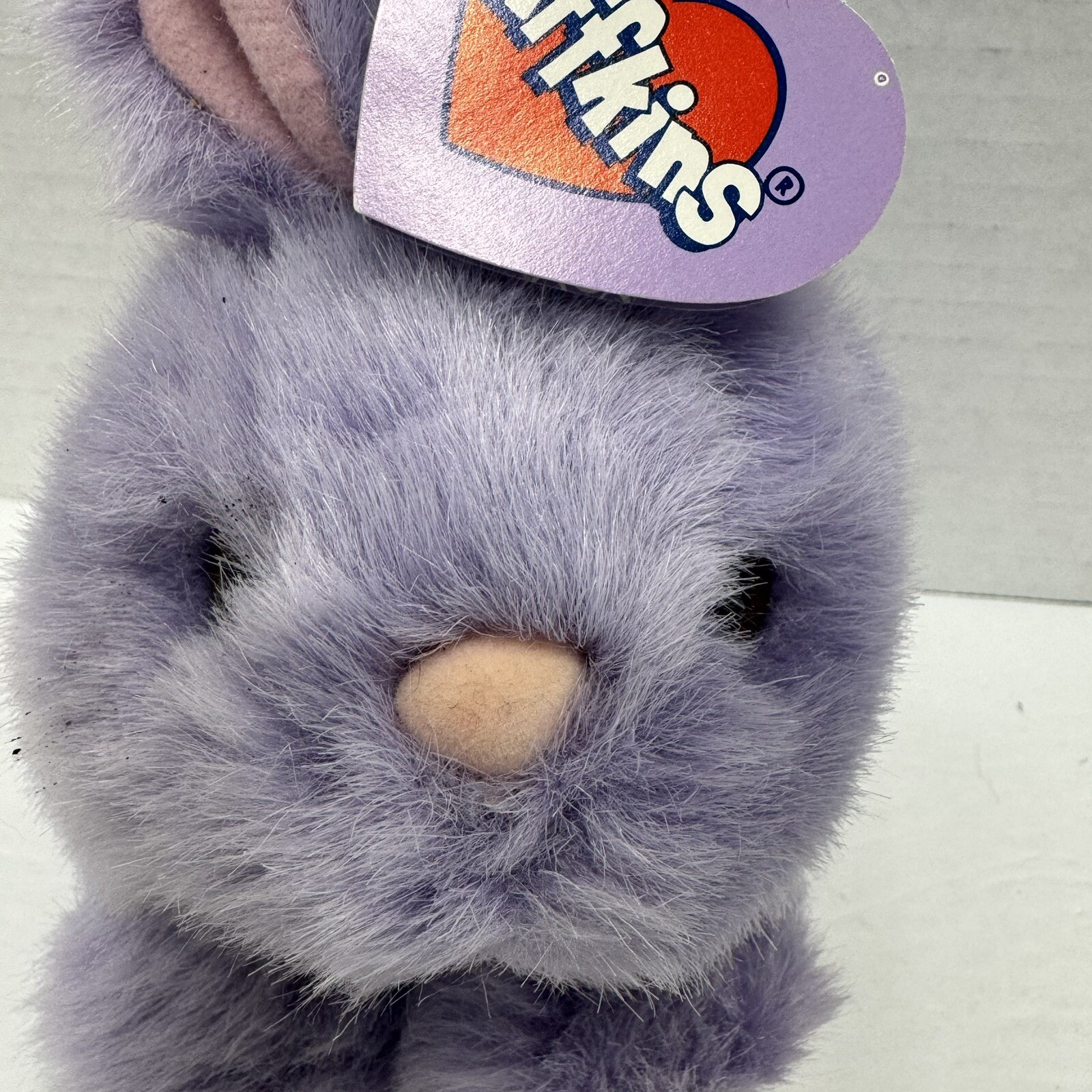 1998 SWIBCO Puffkins Bumper Bunny Rabbit Purple Plush Stuffed Animal ...