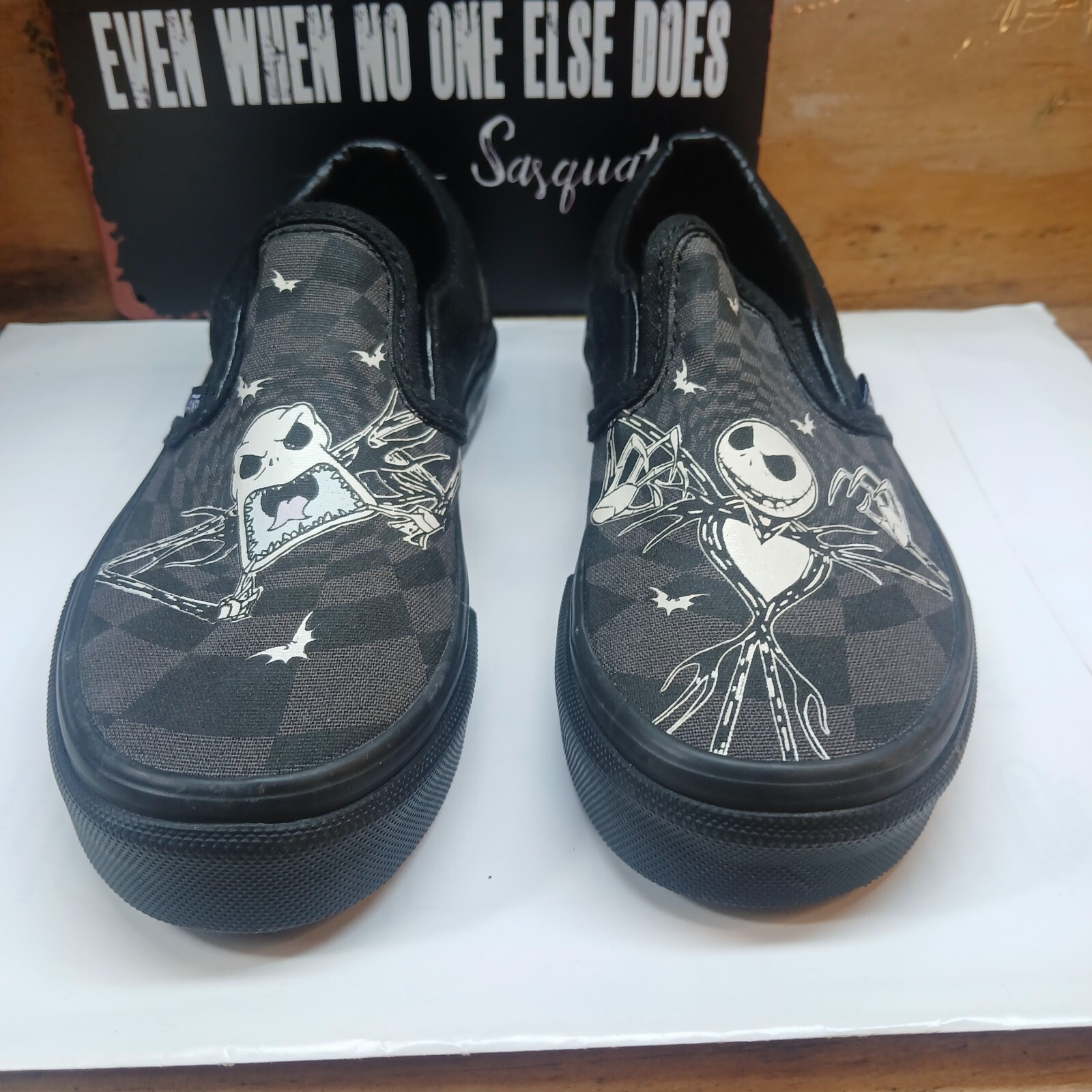 Vans Tim Burton's Nightmare Before Christmas Black Shoes Size 13.0 Kids ...