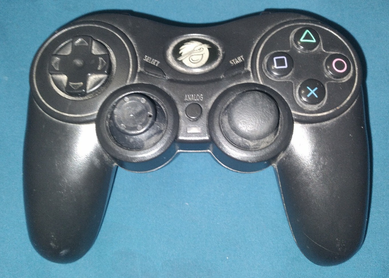 Pelican PL-6613 Black PlayStation 2 Wireless Controller (NO RECEIVER ...