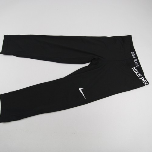 Nike Pro Compression Pants Women's Black Used | eBay