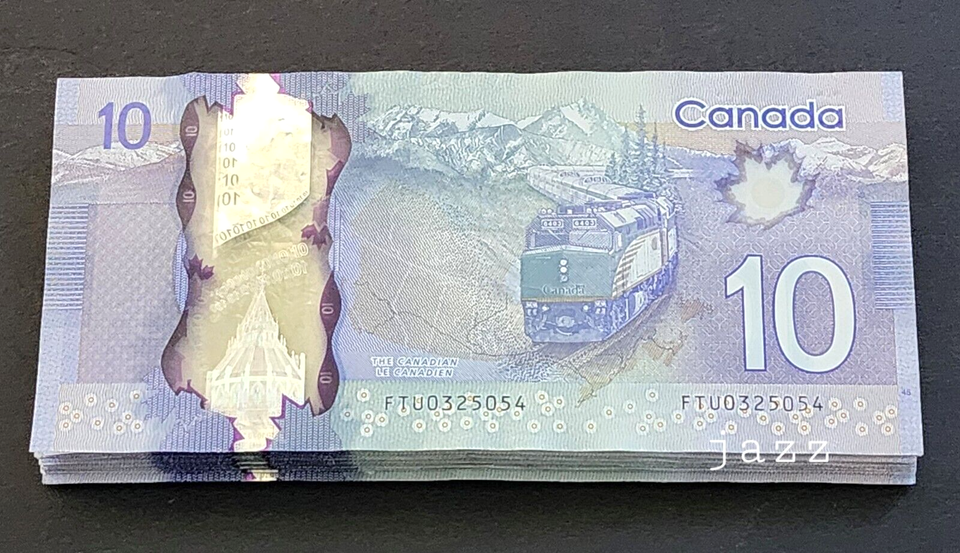 2013 Canada 10 Ten Dollars P107 Polymer Canadian Banknote | eBay