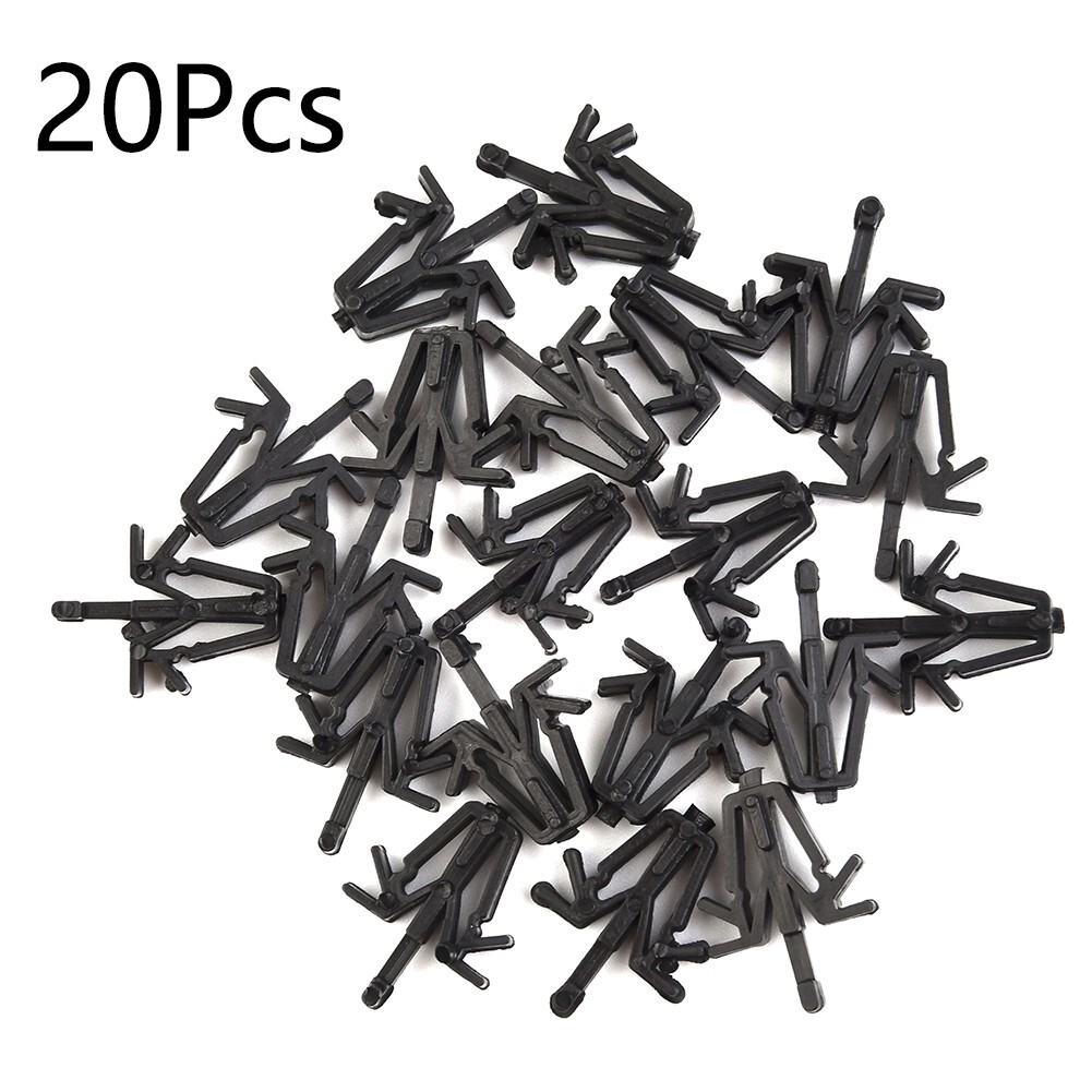 20pcs Grille Retainer Clips for Toyota Black Color Ensures Secure ...