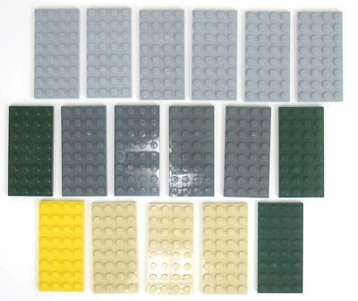 Lego - 3035 - Plates - Multi Colors - 17 Pieces | eBay