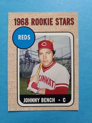 JOHNNY BENCH 2006 TOPPS ROOKIE OF THE WEEK BASEBALL CARD # 16 F3092 | eBay