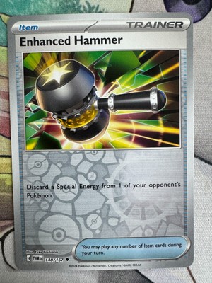Enhanced Hammer Reverse Holo English Pokemon TCG BKBI158 | eBay