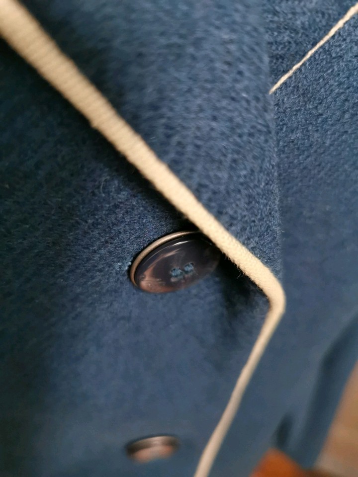 NESS Blue Tweed Jacket Blazer Excellent! Size 16 | eBay UK