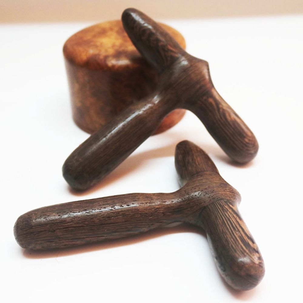 Wooden Body Massage Stick Reflexology Massager Muscle Relaxation Foot ...