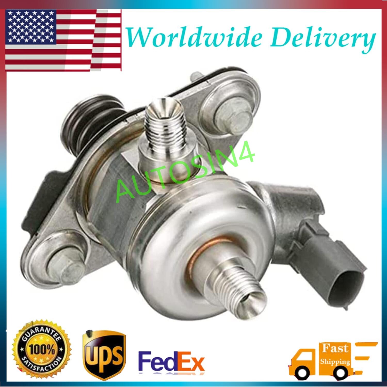 High Pressure Fuel Pump For 2013-2015 Cadillac ATS 2.0L 2.5L 12658486 2 ...