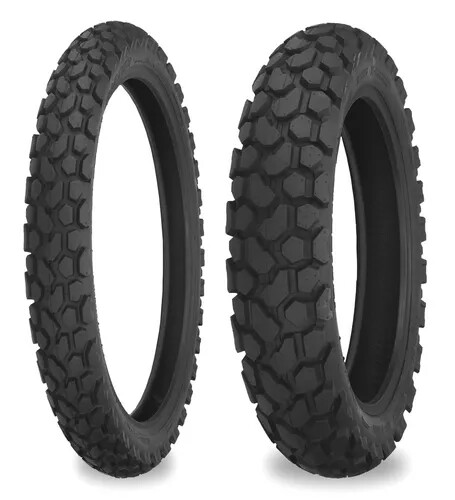 Shinko Dual Sport Front 3.00-21 Rear 130/80-18 Tire Set Kawasaki KX500 ...