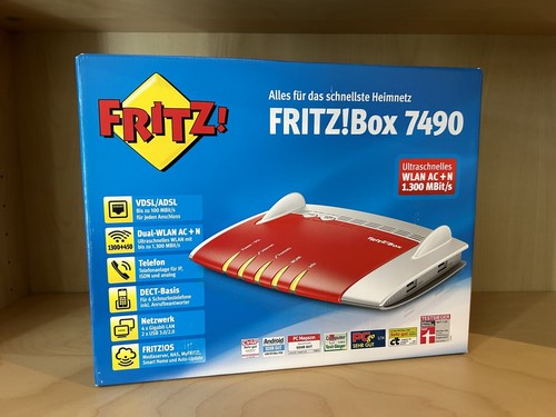 AVM FRITZ!Box 7490 WLAN Router mit Modem (20002584) 4023125025846 | eBay