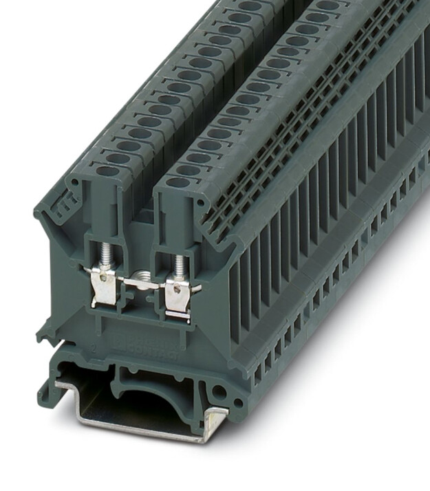 1 bag (50pcs) PHOENIX CONTACT ，TB 4 I - Straight Through Terminal ...