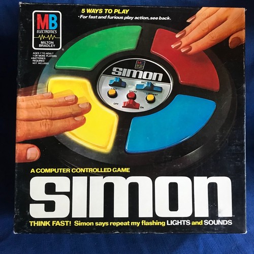 Vintage 1978 Simon Says Milton Bradley Electronic Game Computer ...