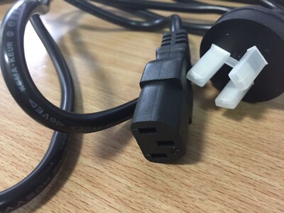 KEMA-KEUR 1.8M Power Cord Lead Cable 3 Pin Australia plug 300v-500v ...