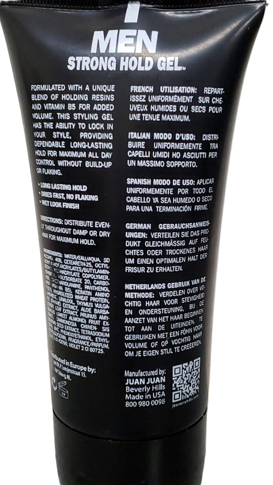 J Beverly Hills Men Strong Hold Gel 5 Oz Set of 2 | eBay