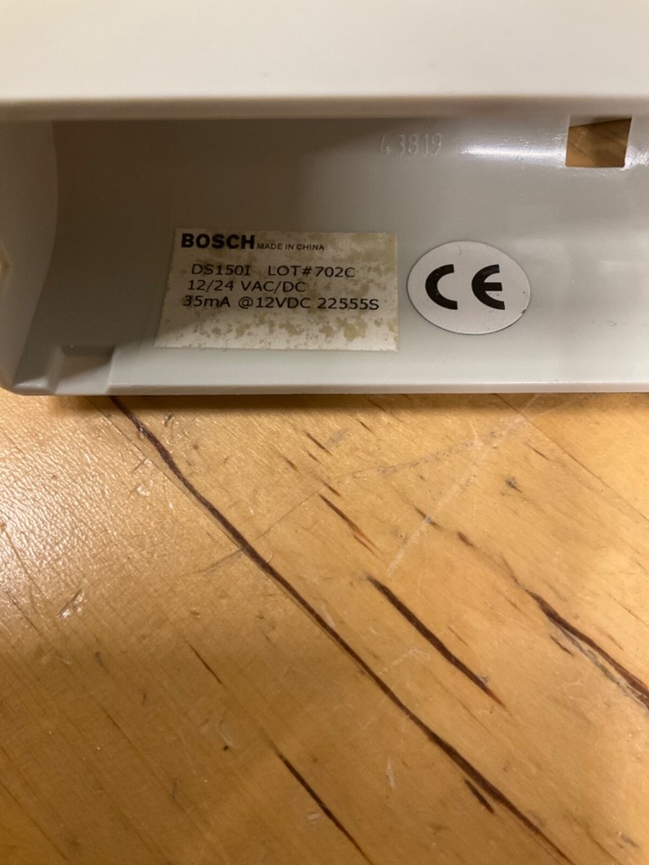 Bosch DS150I Passive Infrared Detector | eBay