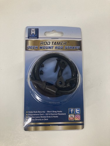 ROD TAMER 18" Deck Mount Strap RT-18-DP, Holds Up to 7 Fishing Rods ...