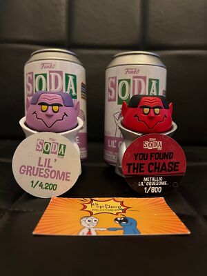 Lil Gruesome Wacky Races CHASE Bundle Soda | eBay
