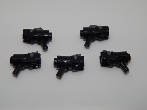 Lego Minifigure Lot Of 5 Star Wars Shooter Mini Gun Dark Bluish Gray ...