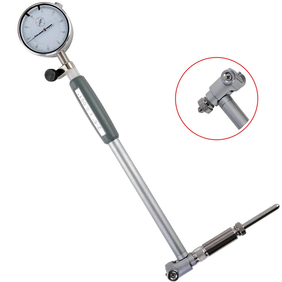 2"-6" Dial Bore Gage Gauge Indicator Engine Cylinder Measuring Tool 0. ...