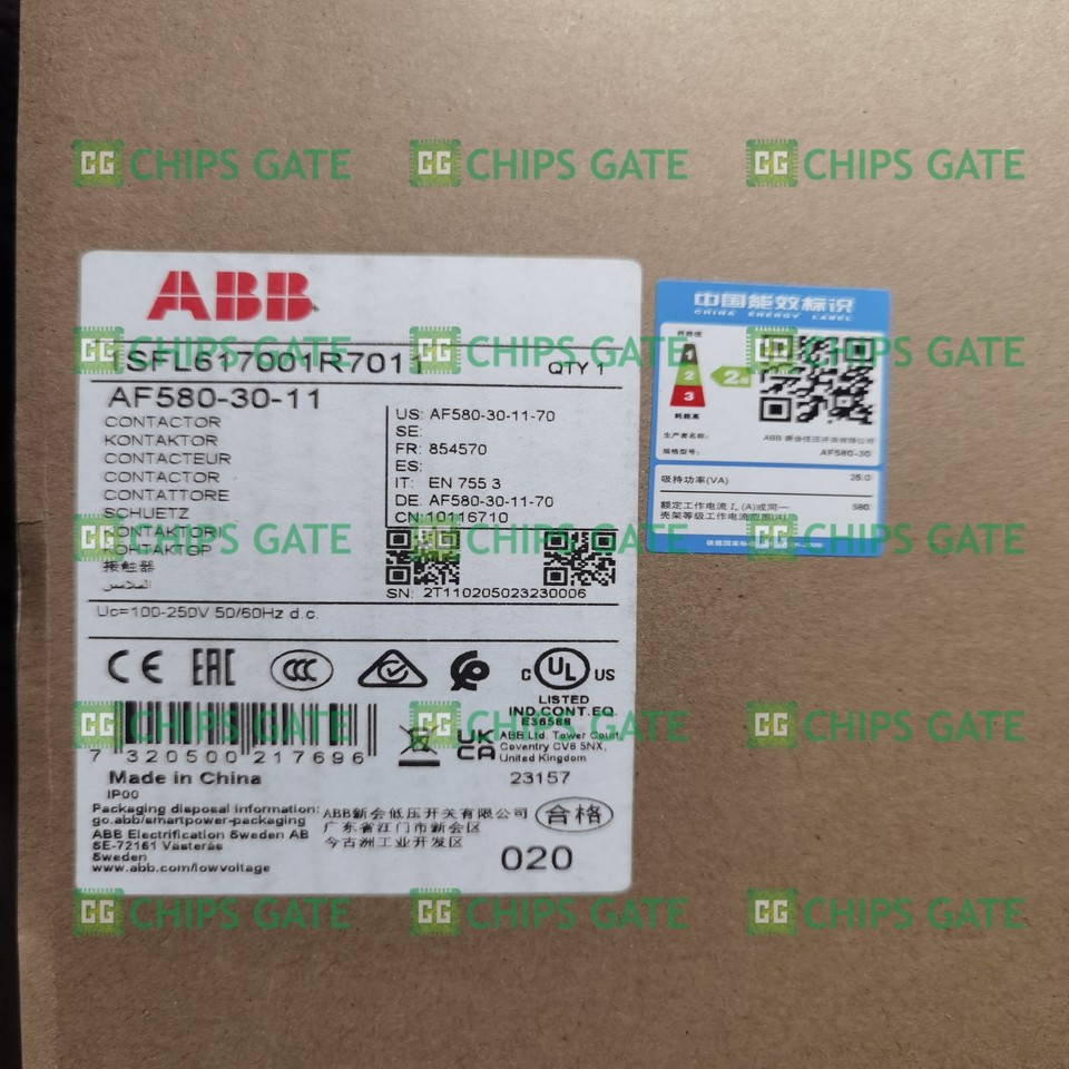1pc new Abb AF580-30-11 1SFL617001R7011 contactor in box spot stock | eBay