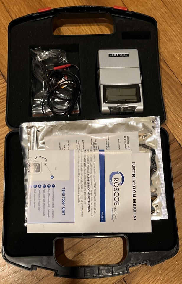 TENS 7000 Edition Digital TENS Unit with Accessories Unused New Open ...