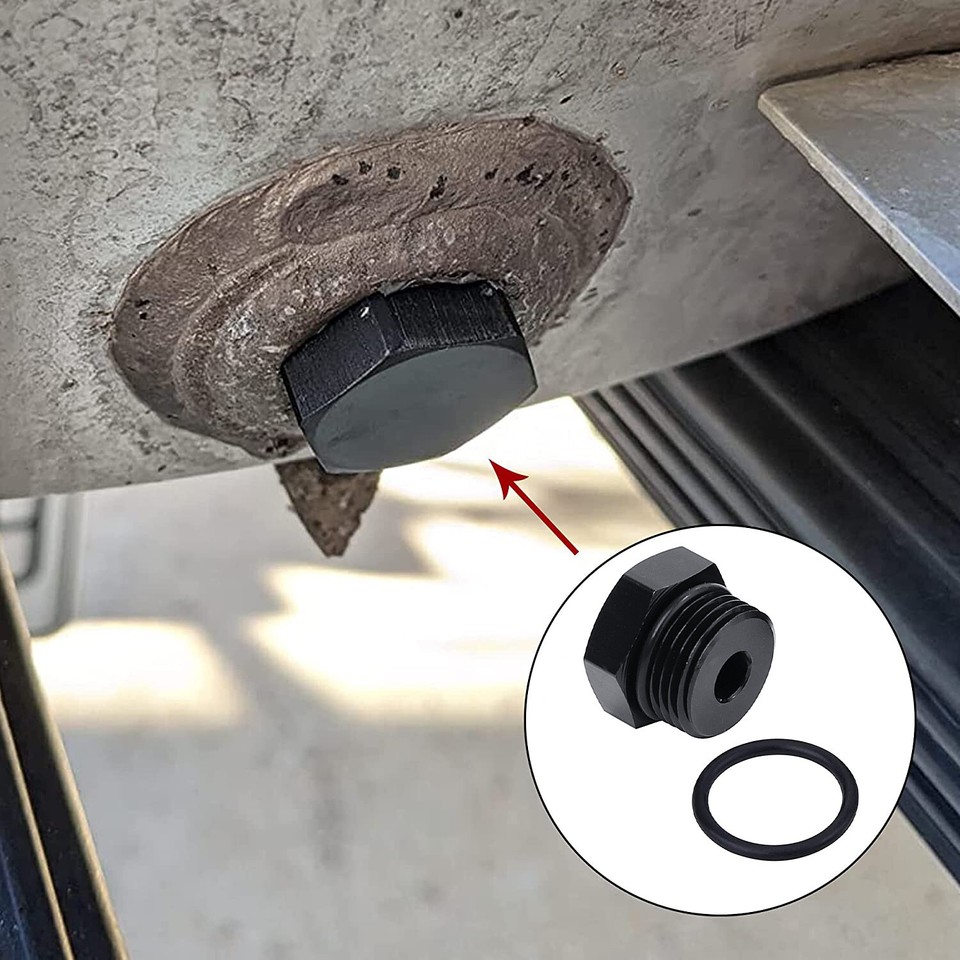 6AN Plug Seal Nut Block Off Cap Aluminum Fuel Fitting Adapter Hex Plugs ...