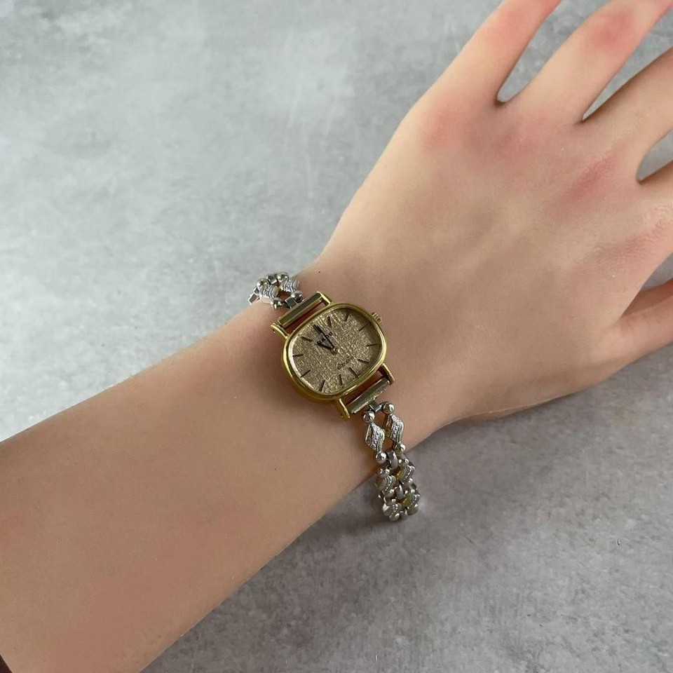 RADO Silhouette Hand Wound Wristwatch Gold Oval Timepiece Vintage | eBay