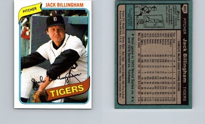 1980 Topps - Jack Billingham #603 | eBay