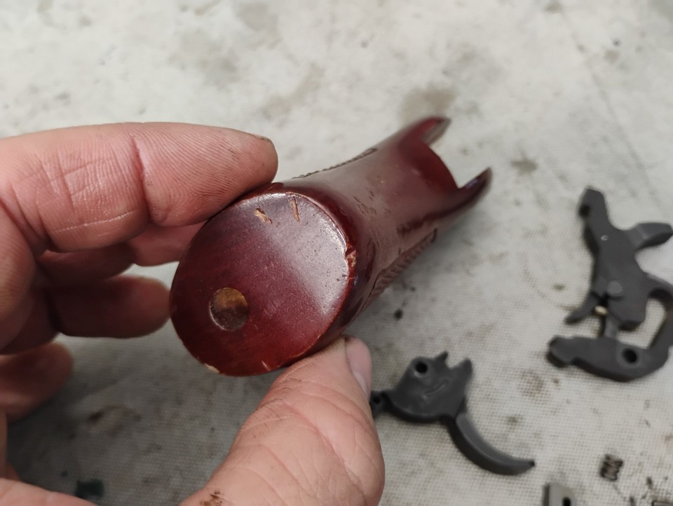 Dan Wesson 357 Magnum Parts Lot Gunsmith Repair Grip Hammer Trigger ...