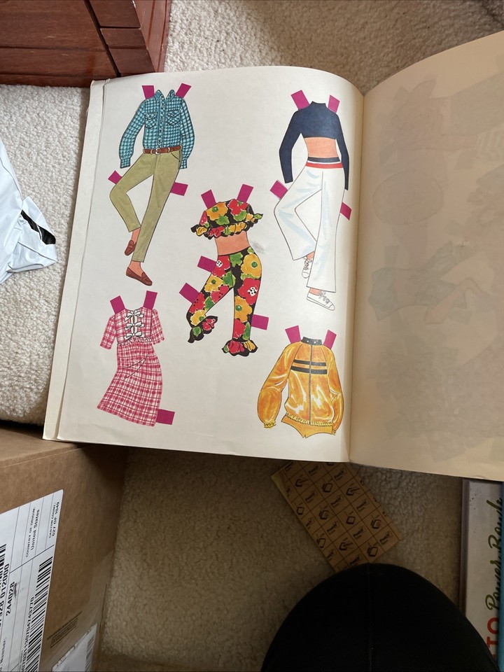VTG WHITMAN Tini Mods Paper Dolls Uncut | eBay