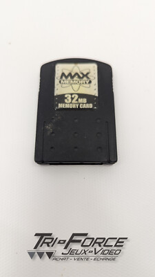 Playstation 2 PS2 Max Memory Card 32MB unit MC Tested & works! Free ...