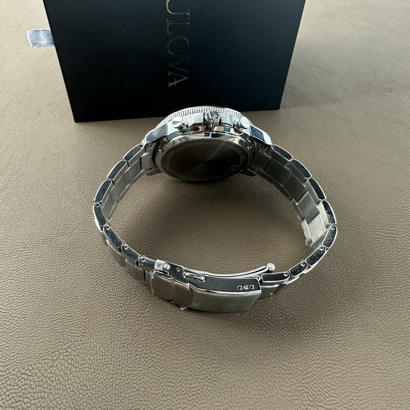 Bulova 96B272 Men's Marine Star Series C/Black Dial Chronograph Quartz ...