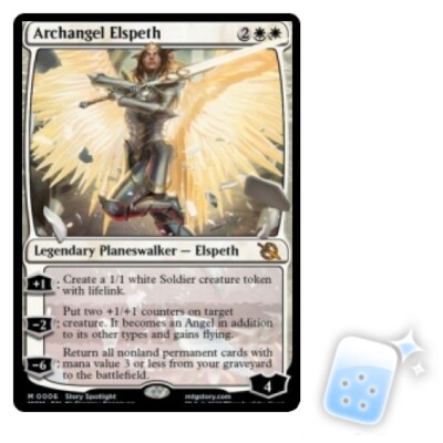 ARCHANGEL ELSPETH March Of The Machine MOM Planeswalker Magic MTG MINT ...