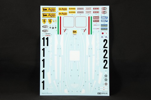 CARTOGRAF DECAL [For TAMIYA 1/12 FERRARI 312T BIG SCALE SERIES 12034 ...