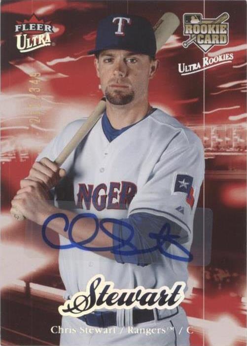 2007 Fleer Ultra - Chris Stewart #207 Rookie Autographs Variations /349 ...