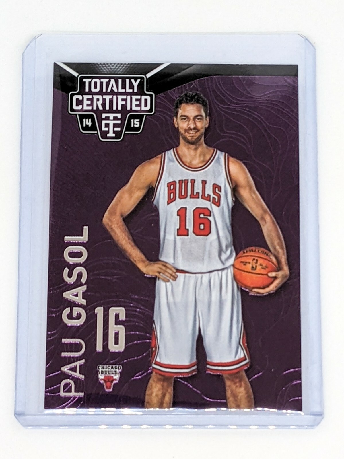 2014-15 Panini Totally Certified - Platinum Purple #83 Pau Gasol /49 ...