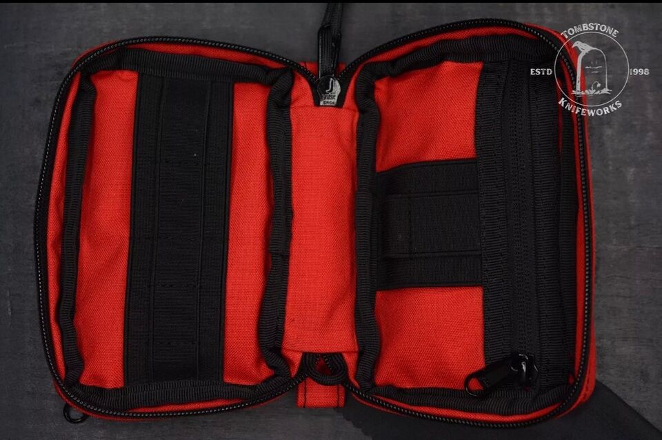 Notorious EDC “All Good” Pouch Red w/ Red Beer Bomb & B/O Notorious EDC ...