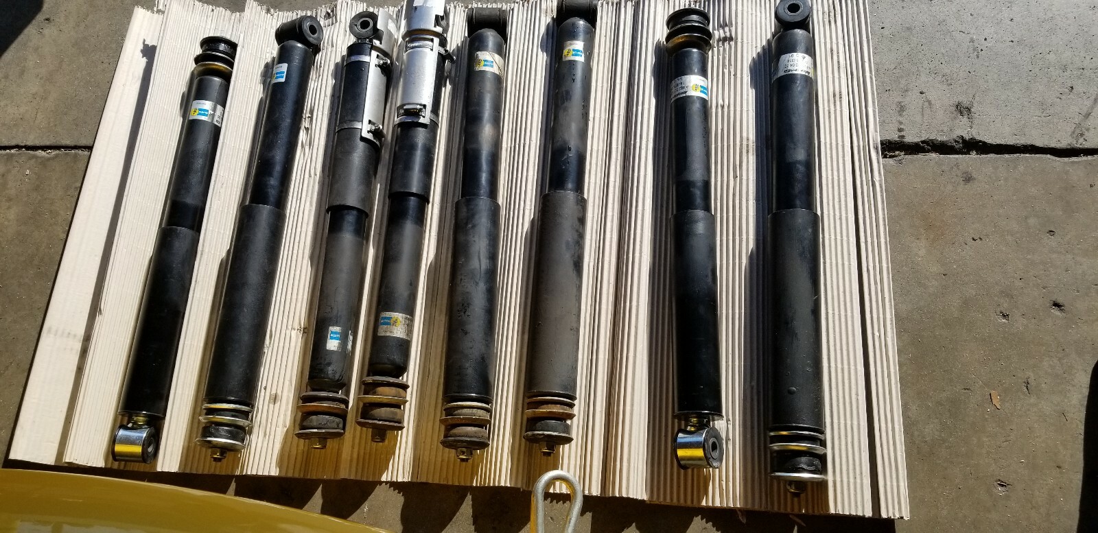 MERCEDES G63 G WAGON SHOCK ABSORBER SET FRONT REAR LEFT RIGHT OEM ...