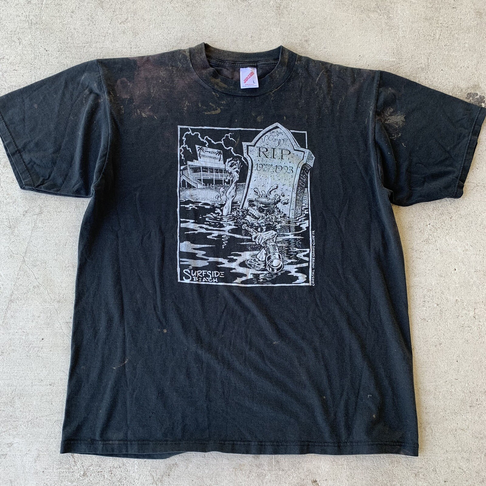 Vintage Surfside Beach Costal Impressions Shirt The L… - Gem