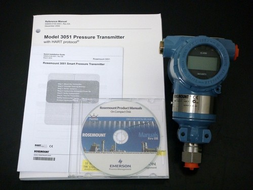 ROSEMOUNT 3051T -14.7 -150 psi (10,34 bar) Pressure Transmitter | eBay