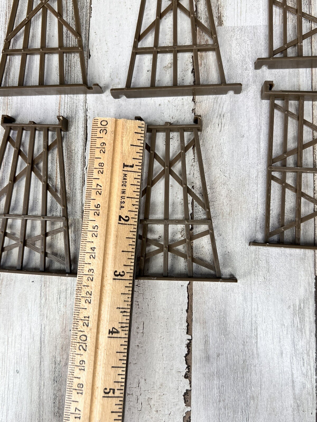 vintage ho model train trestle pieces 14 pieces | eBay